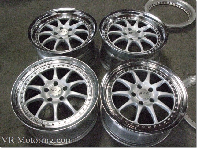 Blitz 01 Wheels 18x8.5+35 18x9.5+42 5x114.3 ~ JDM Wheels